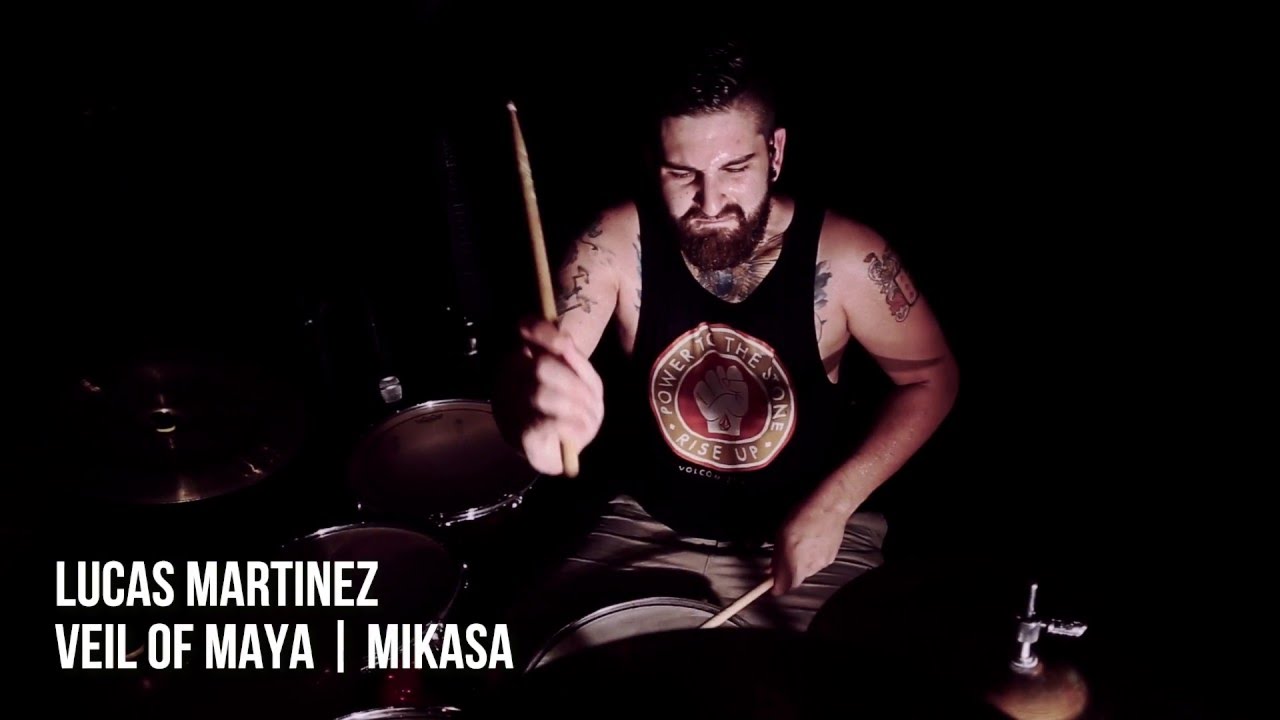 Lucas Martinez | Veil of maya - Mikasa (Drumcover) - YouTube