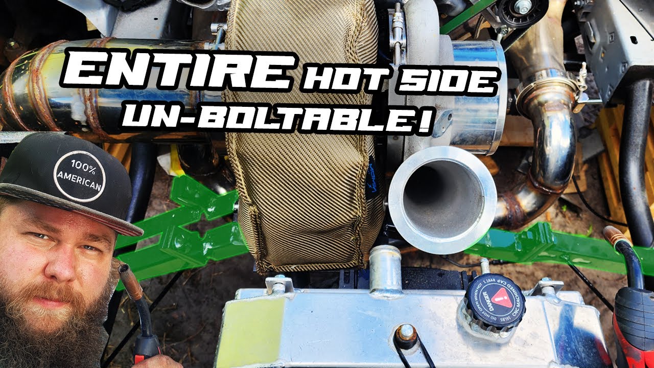 These Fabricated Turbo Mount Brackets Worked! - YouTube