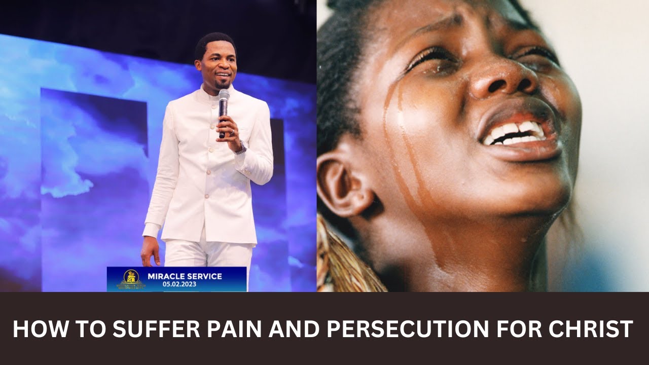 HOWTO SUFFER PERSECUTION FOR CHRIST #GOD #JESUS #ApostleMichaelOrokpo # ...