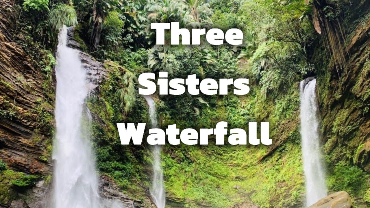 hidden gem the three sisters waterfall in Long San, Baram, Sarawak ...
