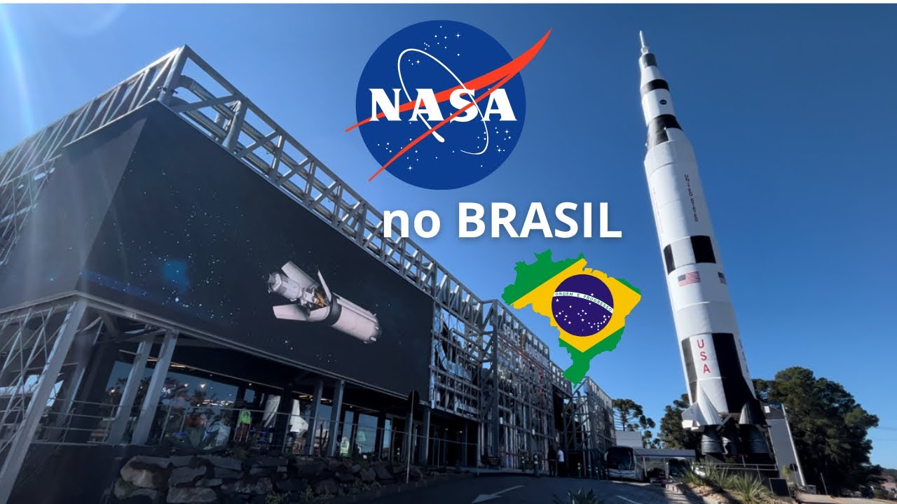 Parque da NASA - Space Adventure - Viagem à lua - YouTube