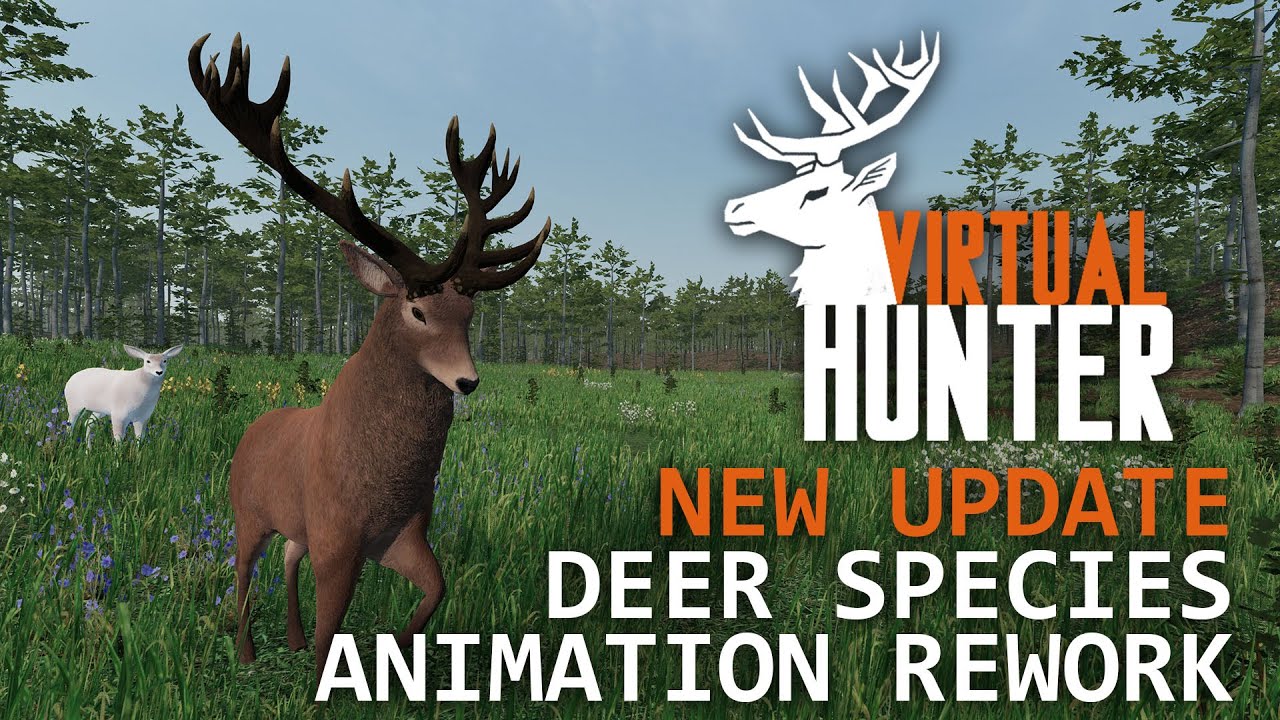 Virtual Hunter | Deer Species Animations Rework Trailer - YouTube
