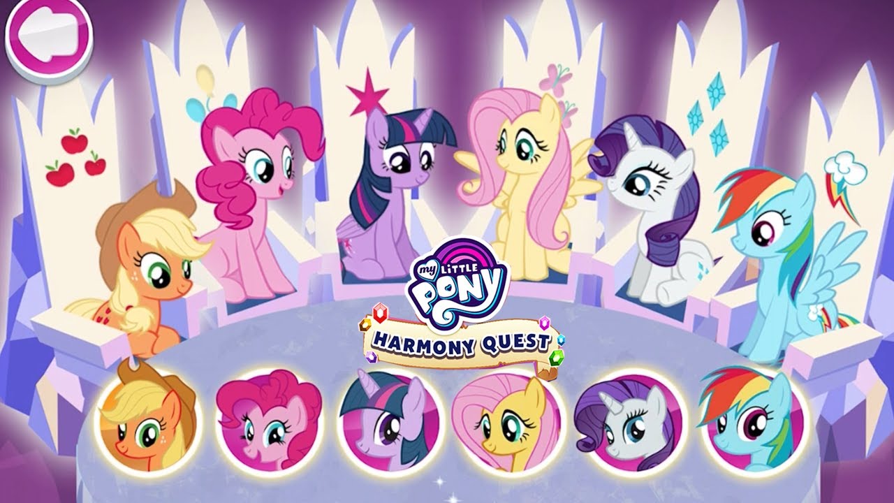 My Little Pony: Harmony Quest - Mission Quest APPLE JACK and 6 Ponies ...