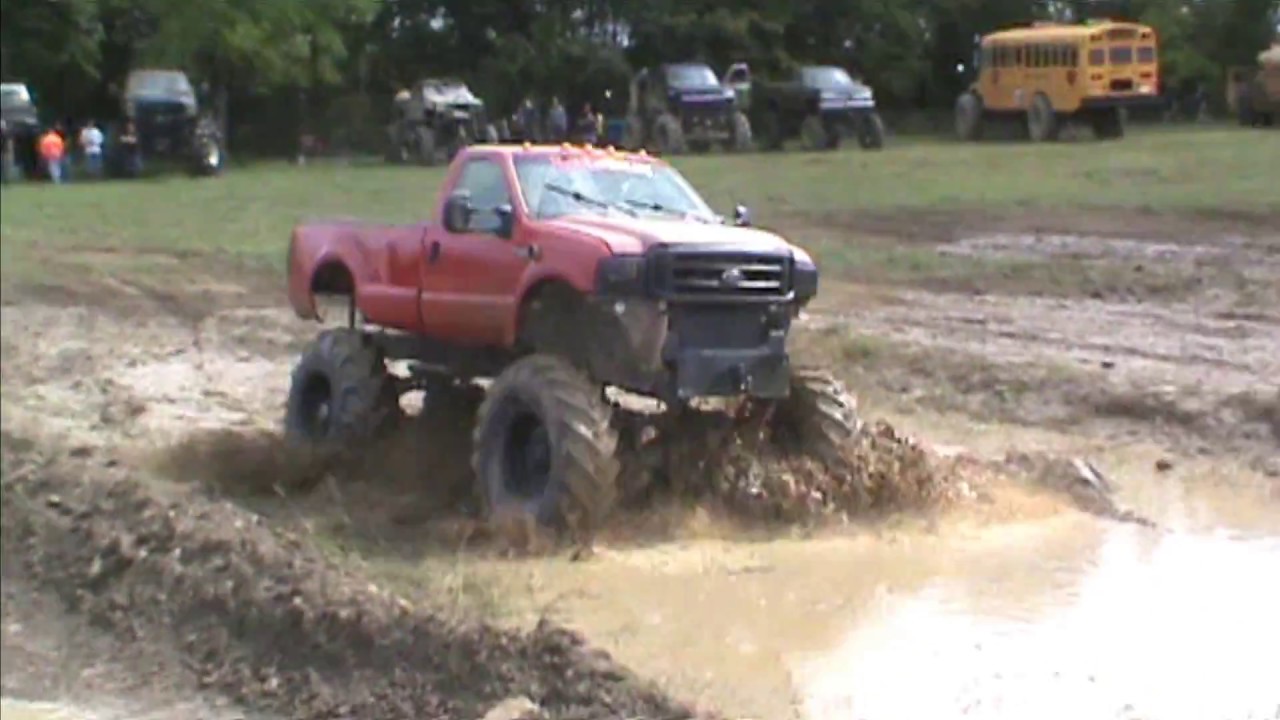 Mega Mud Truck Action at Barnyard Boggers Mud Bog - YouTube