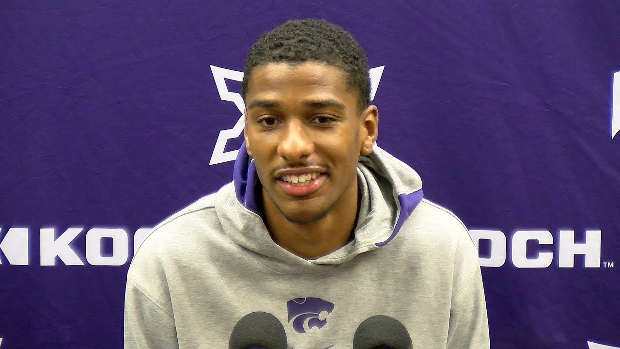 Kansas State Basketball | David N'Guessan Press Conference | November ...