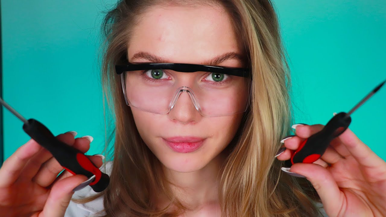 ASMR Scientist Fixing You and Upgrading Your Ears. Cyborg Repair RP ...