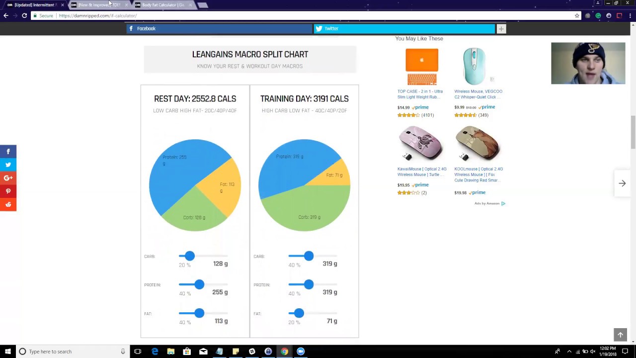 Intermittent Fasting Calculator -- EASY TO USE! - YouTube