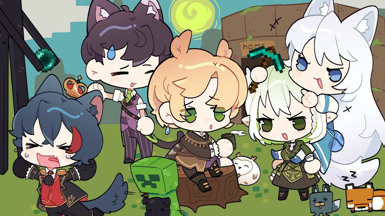 FIRST EVER Astraline Minecraft Collab【HIGHLIGHTS】 - YouTube