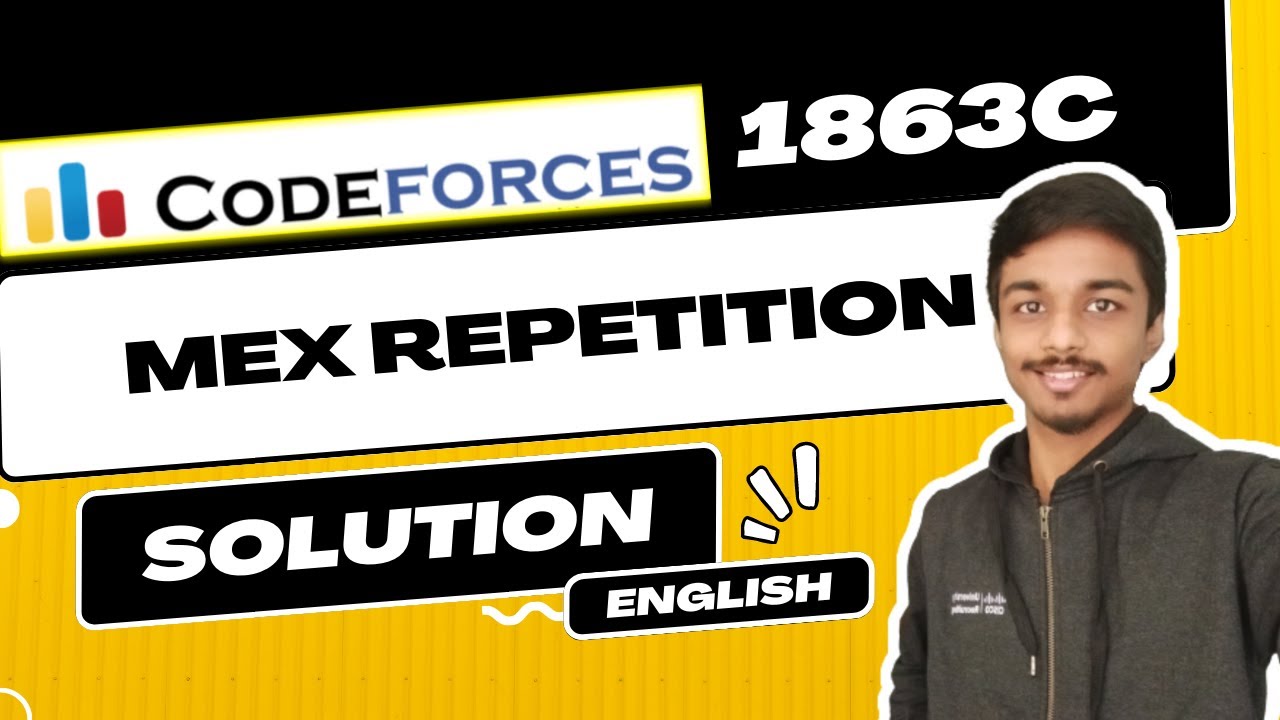 MEX Repetition | Codeforces 1863C Solution | Pinely Round 2 (Div. 1 + Div. 2) | English - YouTube