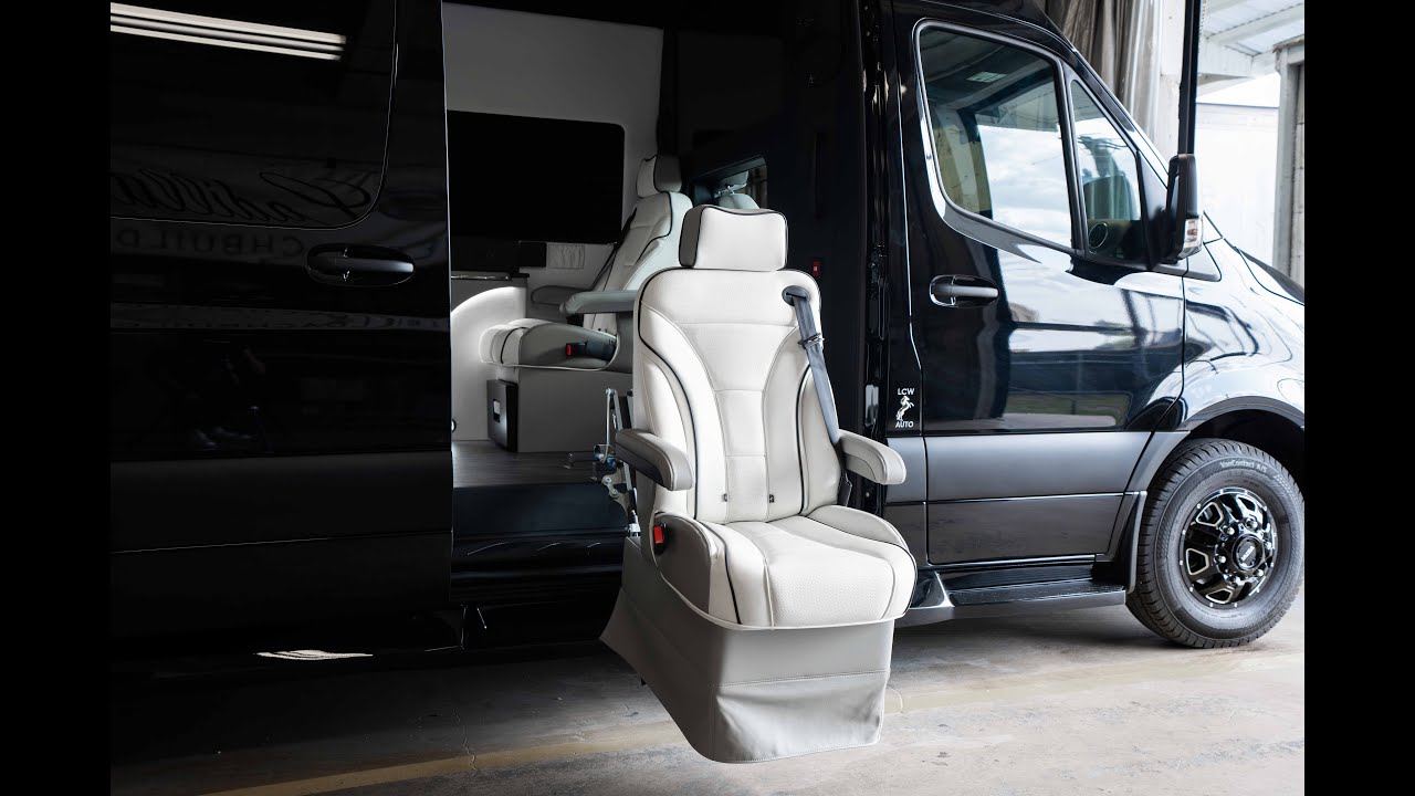 ADA-Accessible Captain's Chair for Mercedes-Benz Sprinter Van | Custom ...