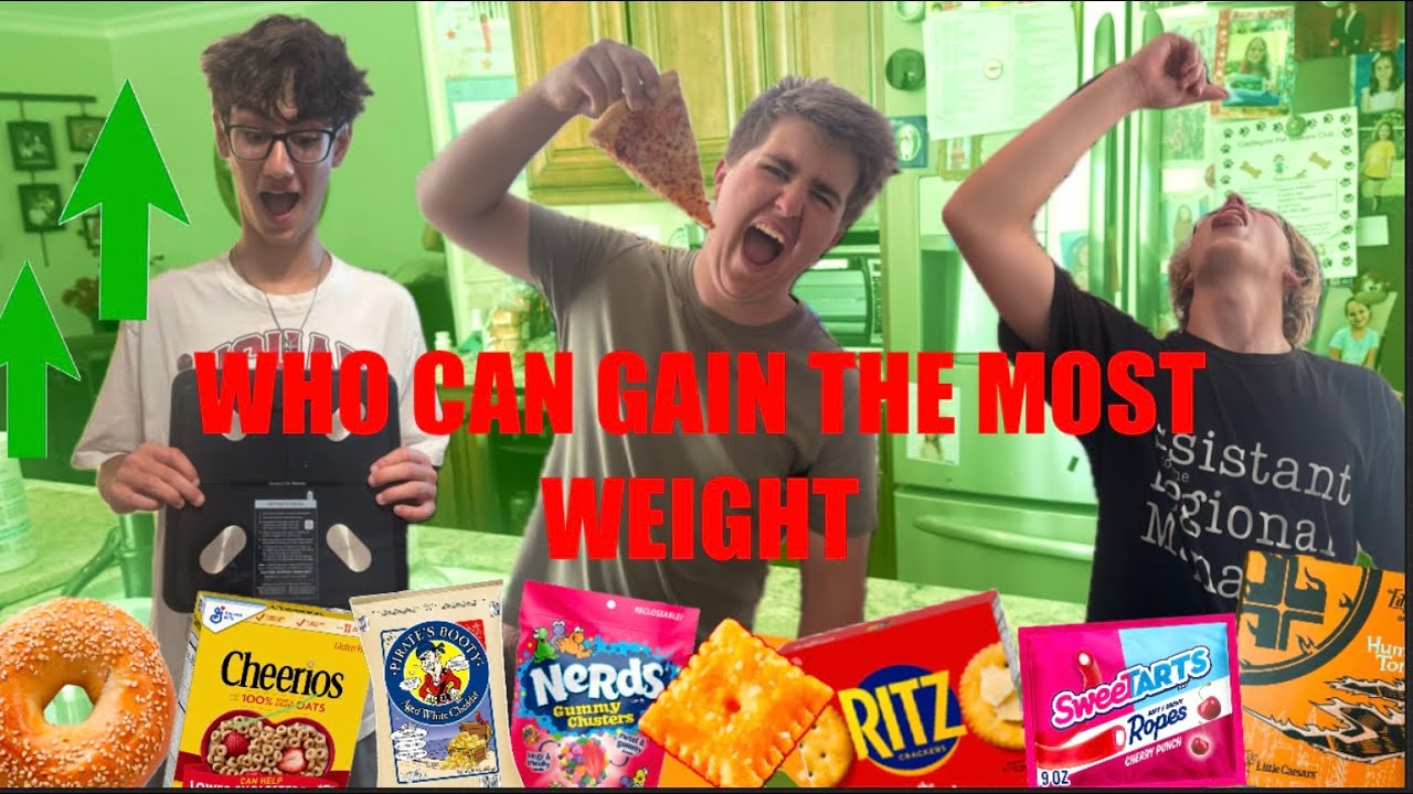 WHO CAN GAIN THE MOST WEIGHT | FIRST VIDEO OF GORION CHAPTER 3! - YouTube
