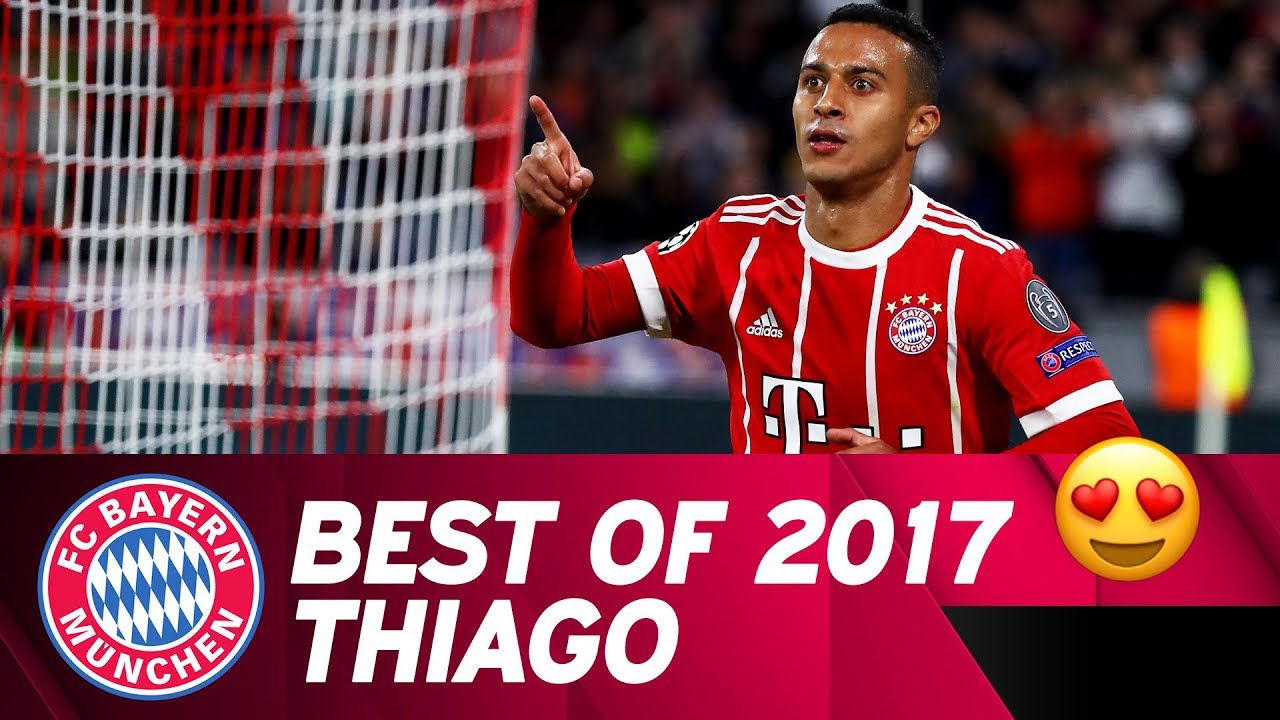 Thiago | Best Goals and Skills 2017 🔴⚪ | FC Bayern - YouTube