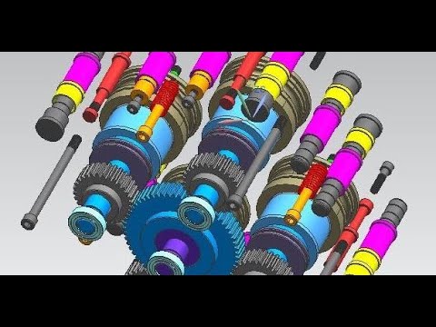 Injection Mold Unscrewing Mechanism & Design Review - YouTube