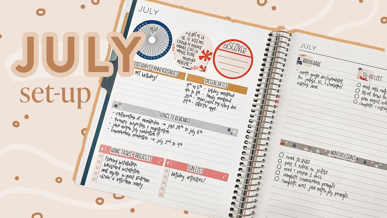 July Set up In My Plum Paper Planner Plum Paper Monthly Sticker july-set-up-in-my-plum-paper-planner-plum-paper-monthly-sticker