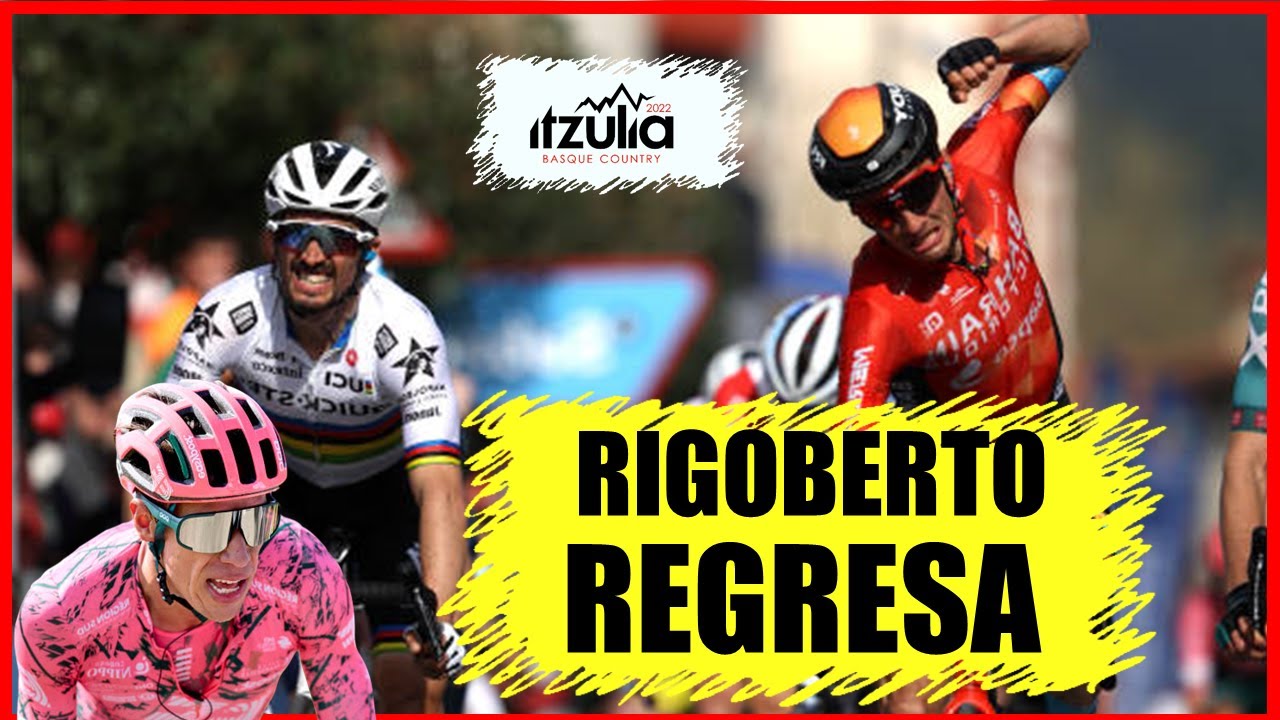 Etapa 3 ITZULIA 🔥 VUELTA AL PAIS VASCO 2022 - PELLO BILBAO gana, Rigo ...