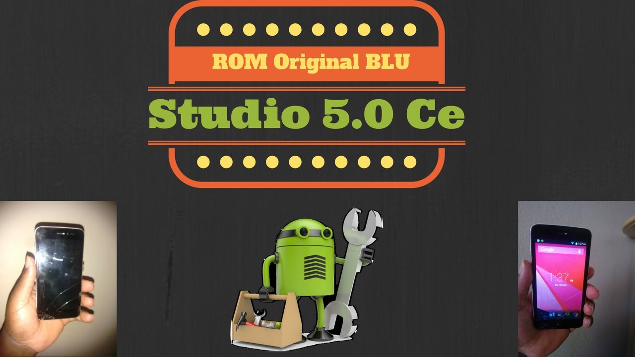 Rom Original Blu Studio 5.0 Ce D536 - Instalação 2017 - YouTube