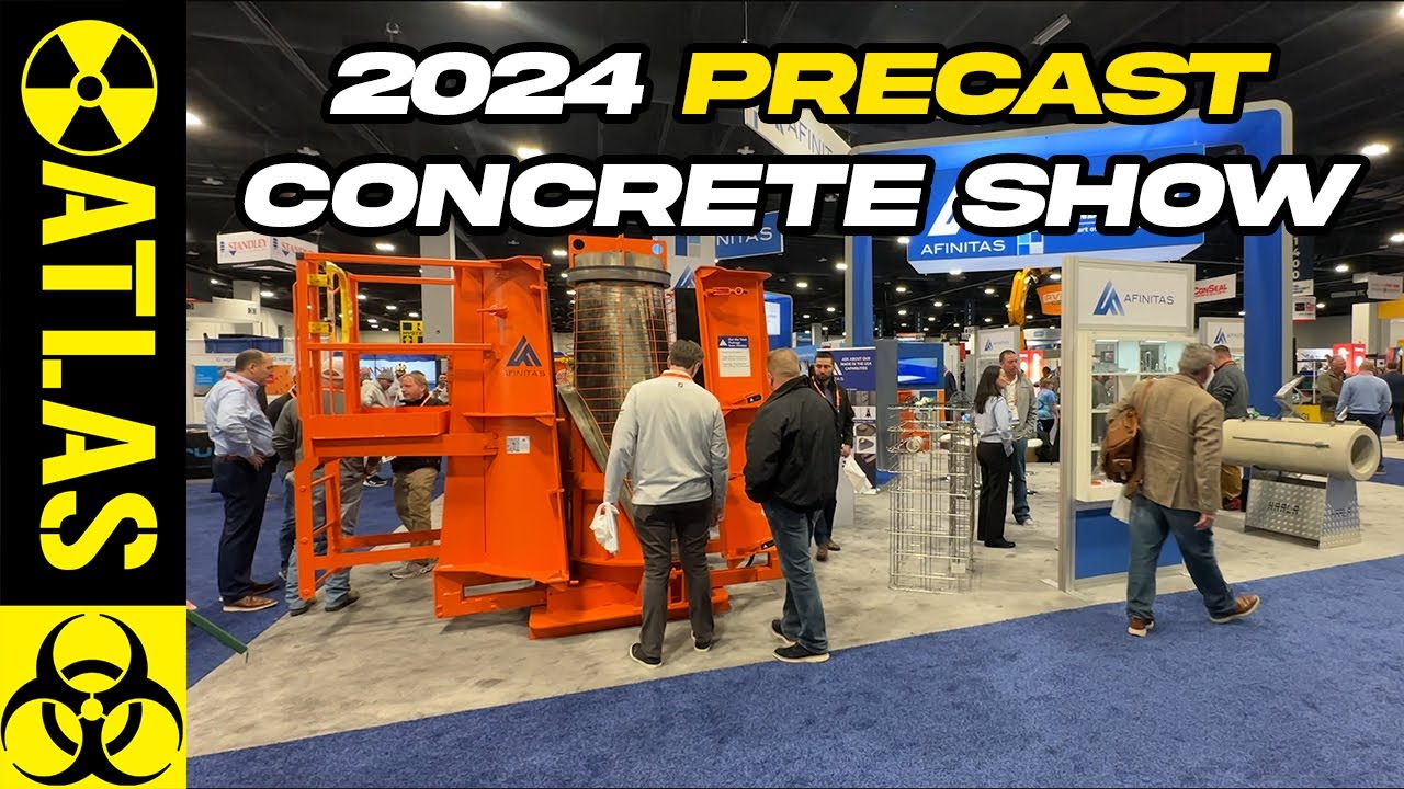 WHAT'S NEW AT THE 2024 PRECAST CONCRETE SHOW!? - YouTube