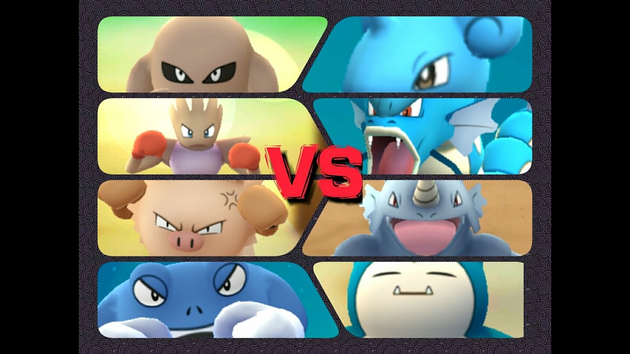 Pokemon Primeape Vs Hitmonlee