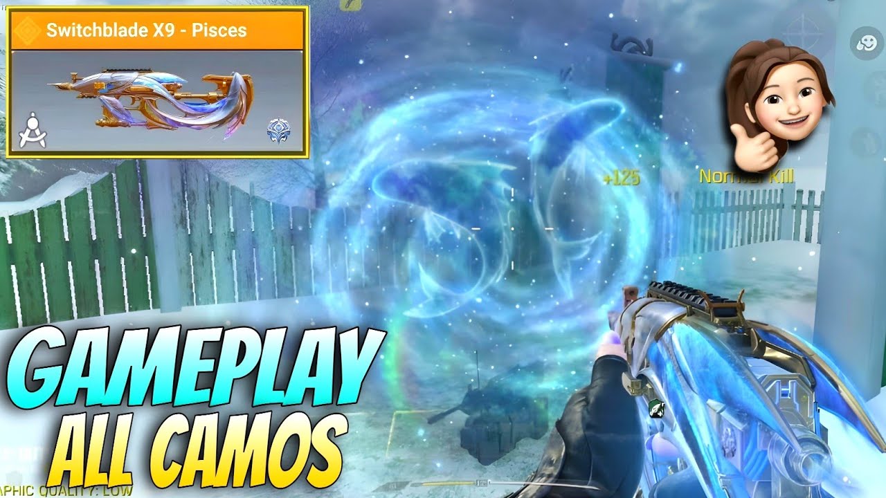 🥵Zodiac Series Armory New Legendary Switchblade X9 Pisces All Camos ...