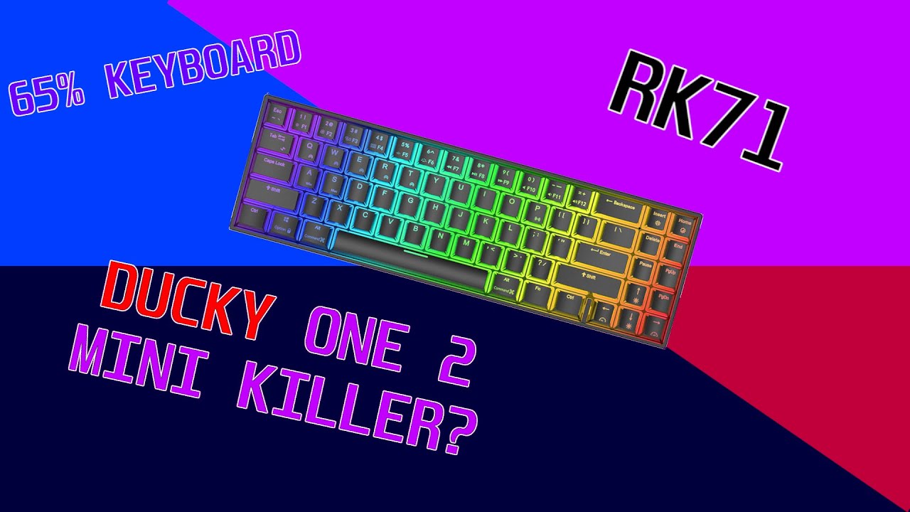 RK71 Unboxing. Best mechanical keyboard under £50? - YouTube