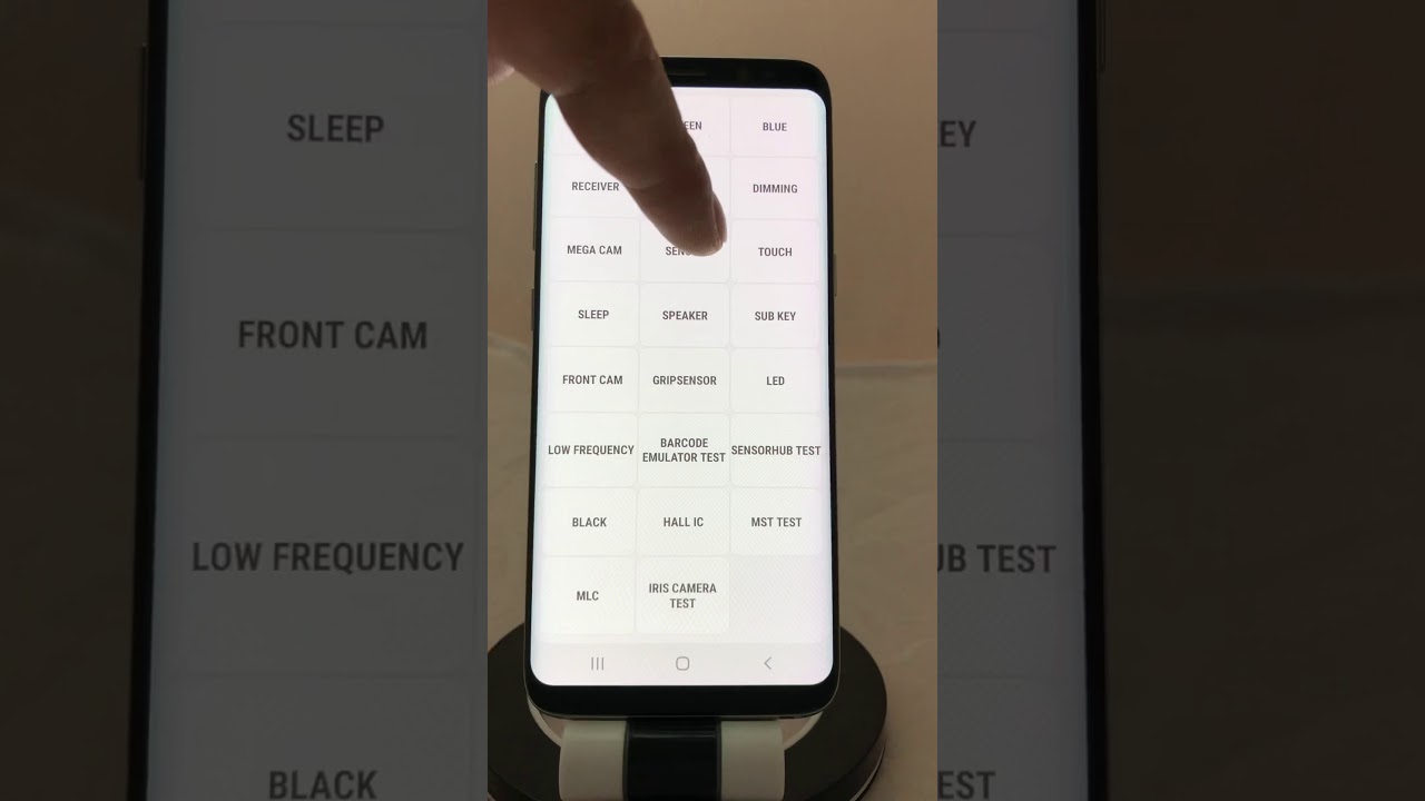 GRIP SENSOR SAMSUNG S8 ORIGINAL - YouTube