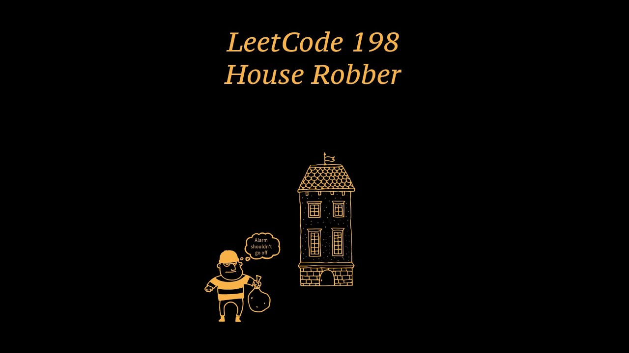 Leetcode198 Houserobber Dynamic Programming Leetcode Java Youtube 4395
