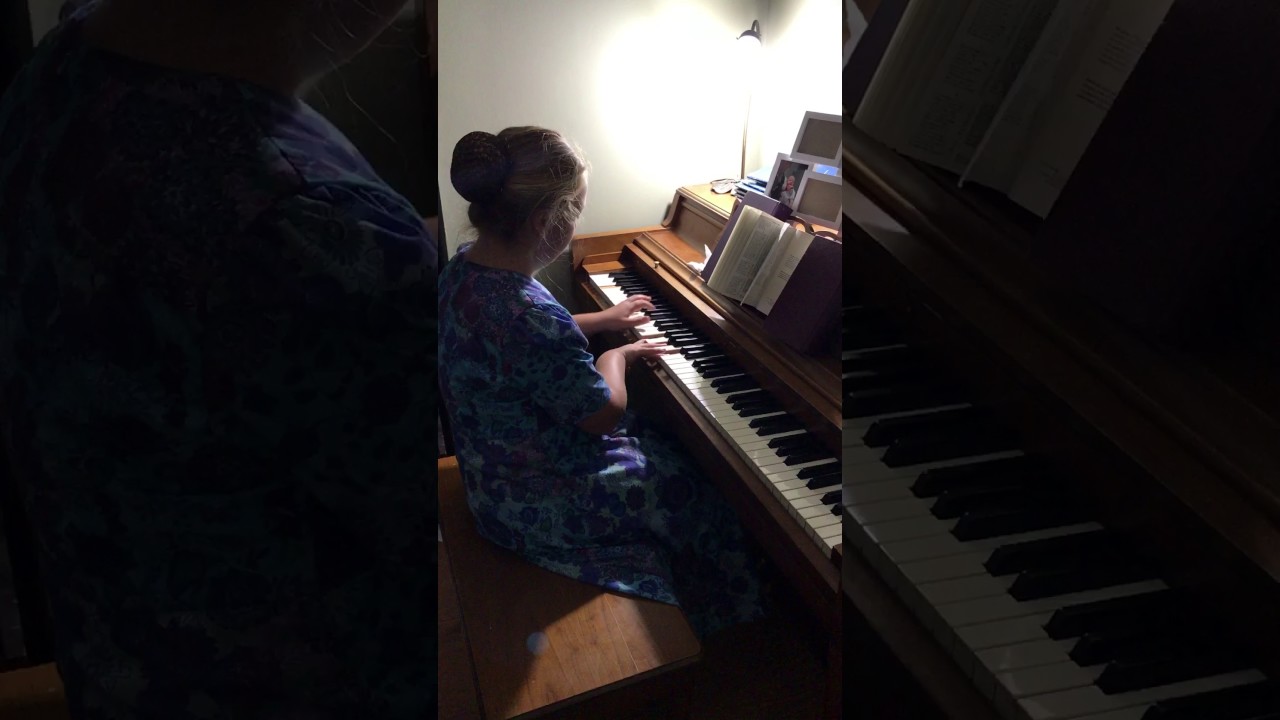 Carmen playing piano - YouTube