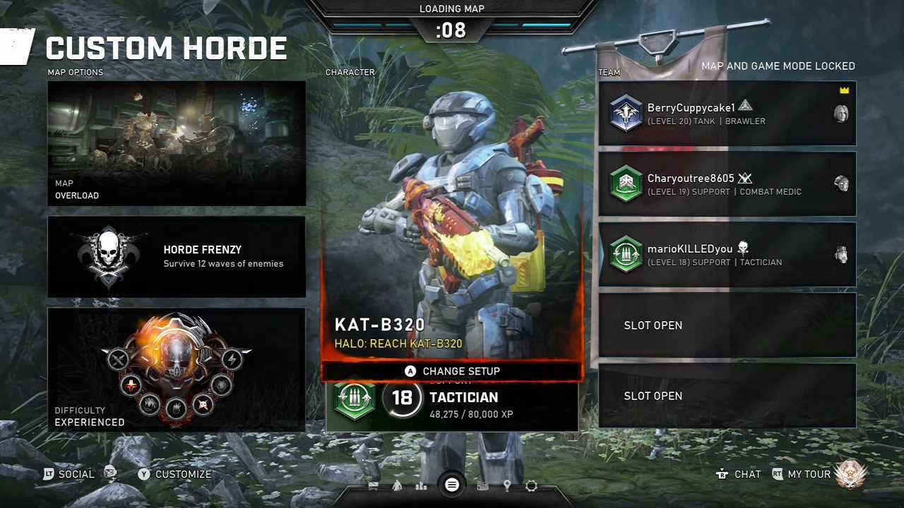 Gears 5 Overload, Experienced, Tactician, 04-12 FRENZY Kat-B230(01-08 ...