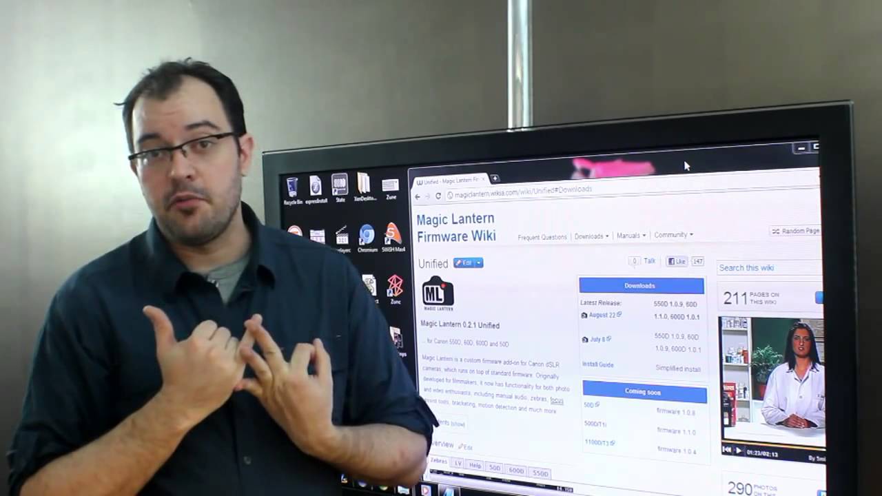 Disabling Auto Gain Control AGC on Canon EOS DSLR Cameras 7d 5d t2i 60d ...