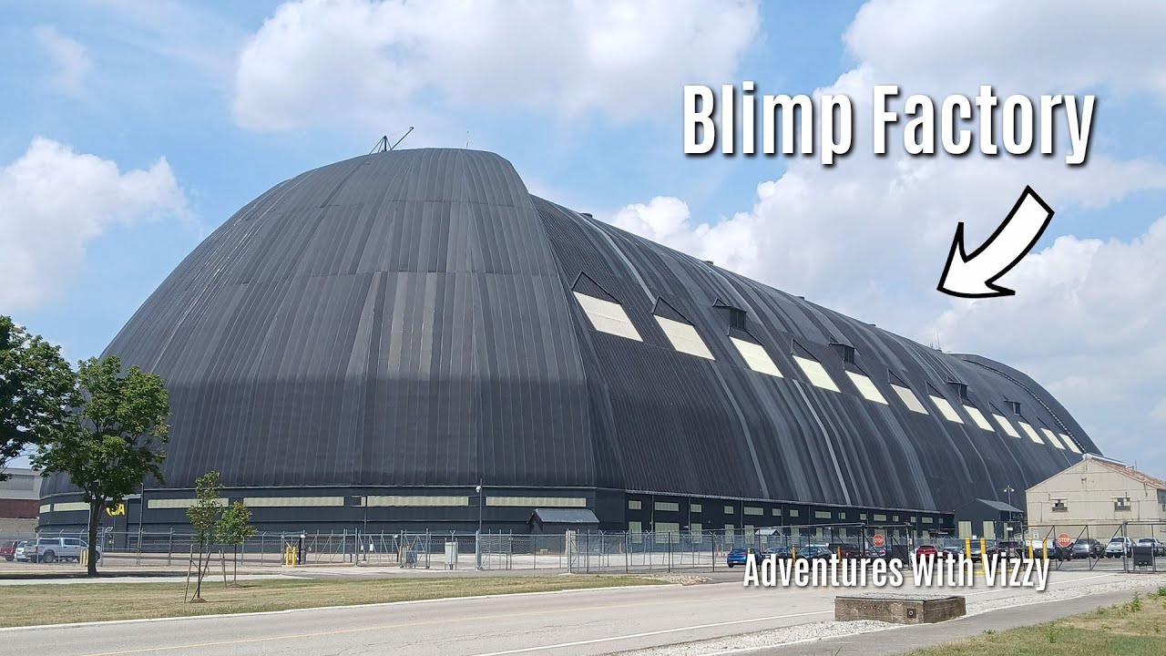 Exploring a Blimp Factory, Bunkers, & More... - YouTube