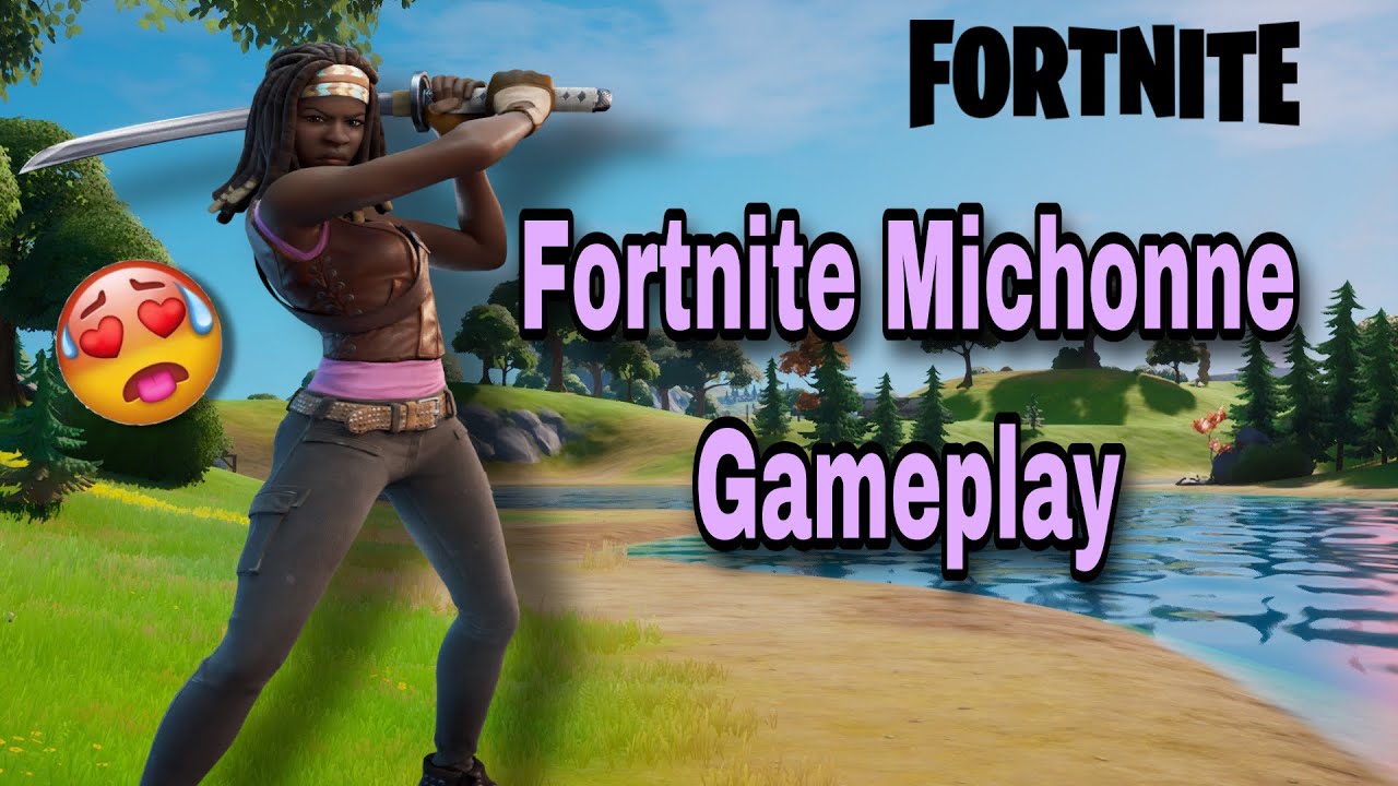 Fortnite Michonne Gameplay + Trio Win (Chapter 2 Season 8) | *Very ...
