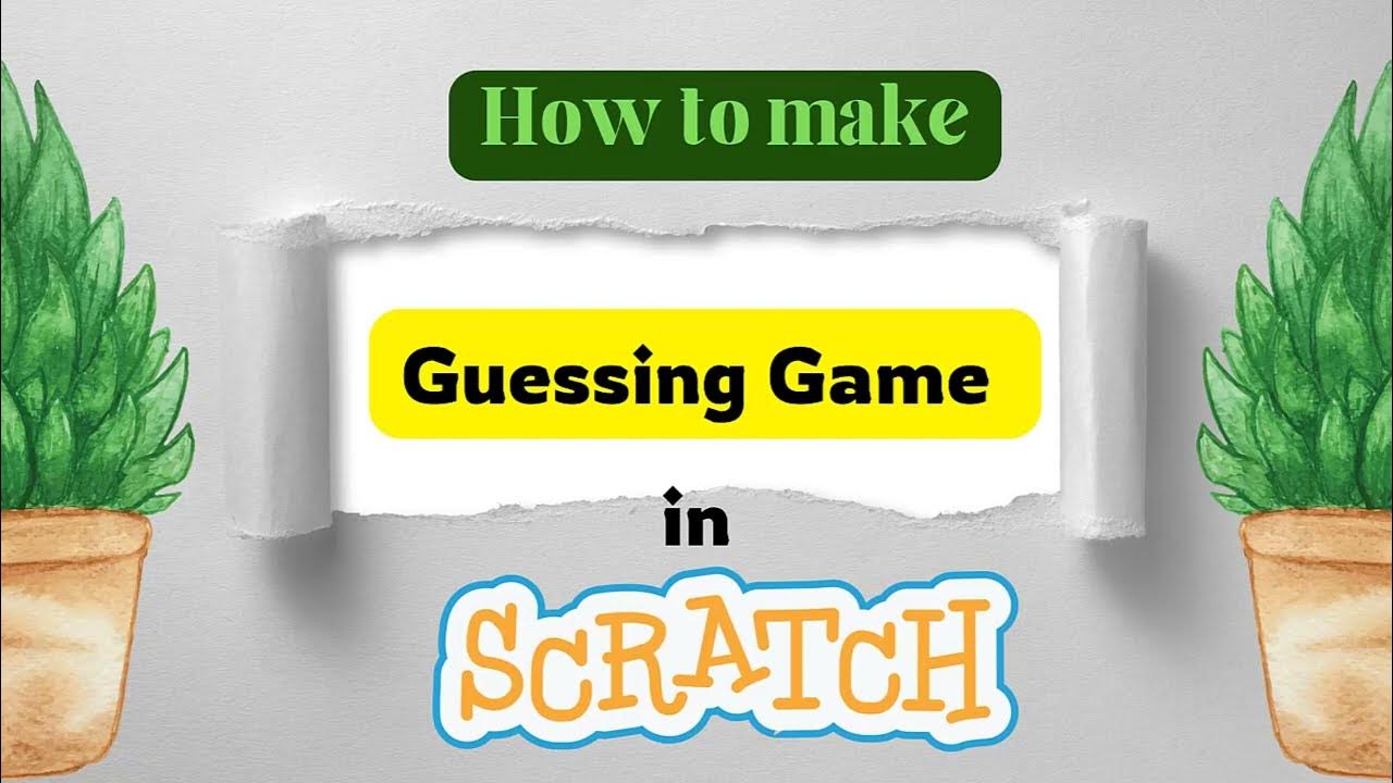 How to make a random number generator || Guessing Game Scratch - YouTube