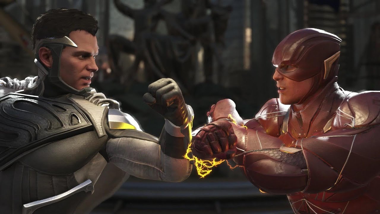 Injustice 2 : Superman Vs Flash - All Intro/Outros, Clash Dialogues ...