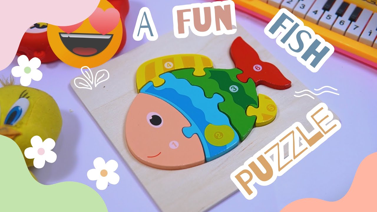Best Fish Puzzle I Learn With Puzzles I Puzzle Games For Kids - YouTube