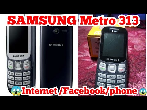 Samsung Metro 313 Feature phone Unboxing Review (Hindi) [ER-SG] - YouTube
