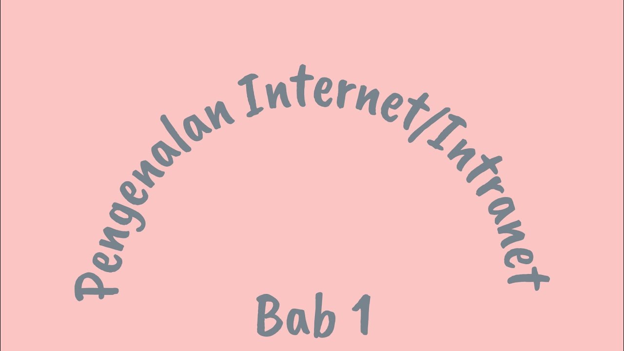 ⊹ flyer bergerak skema bab 1|| pengenalan internet/intranet ̈ - YouTube