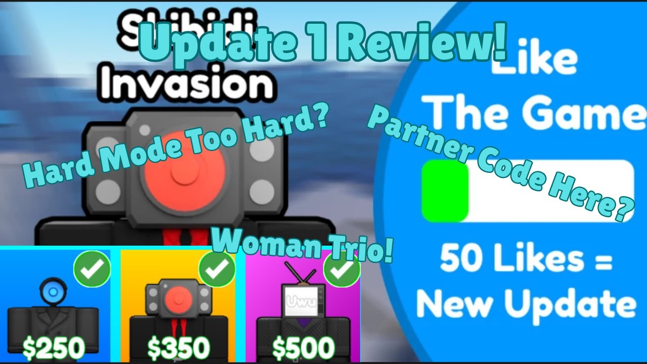 Skibidi Invasion Update 1 Review! - YouTube