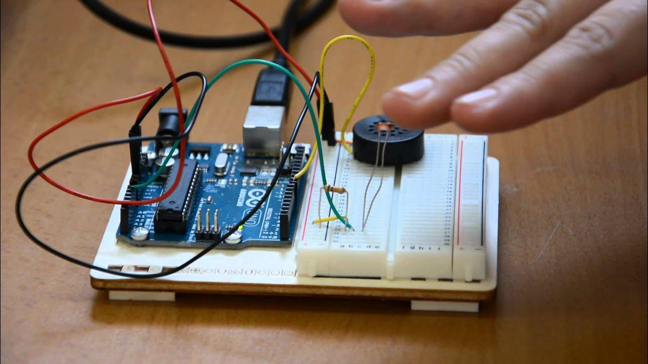 Arduino Light Theremin - YouTube