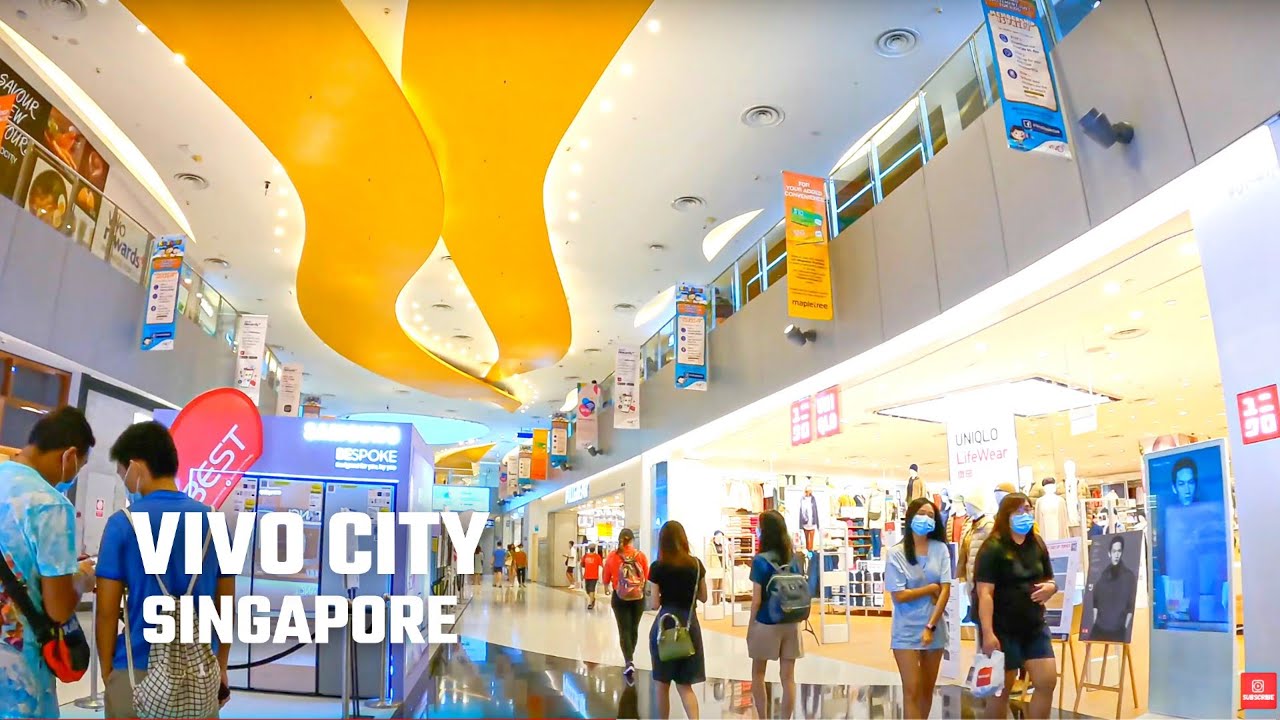 Shopping Mall in Singapore - VivoCity Walking Tour - YouTube