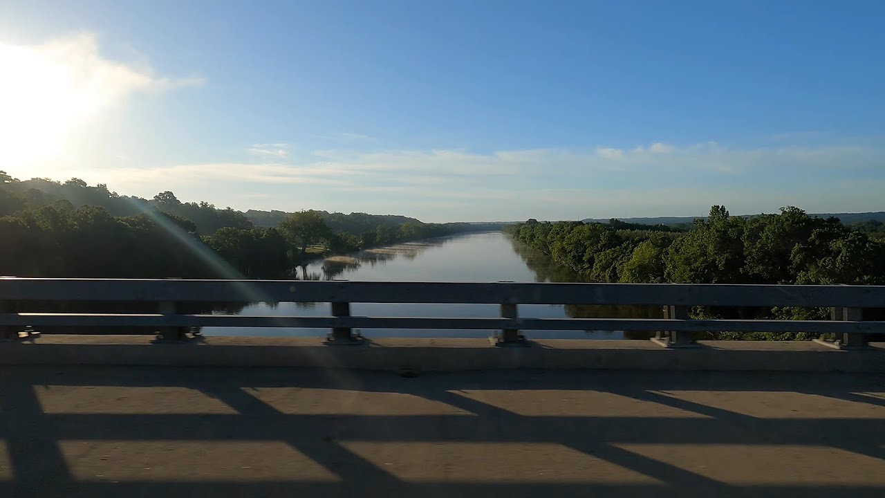 4K60 Passenger Side View of Virginia Secondary Route 288 and Interstate ...
