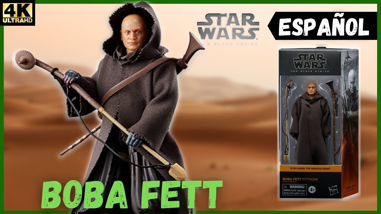 🟢Boba Fett Tython the black series unboxing the Mandalorian figura 6 ...