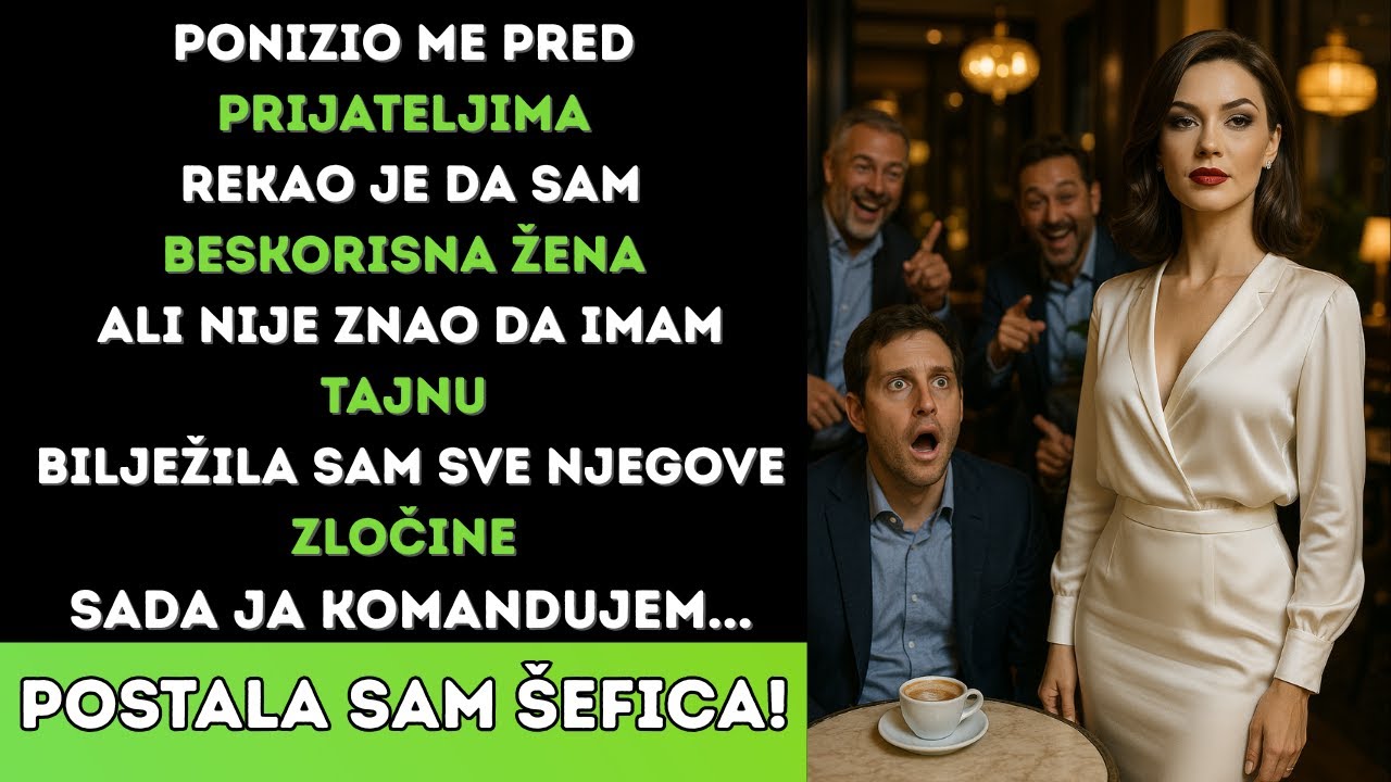 NAZVAO ME JE BESKORISNOM PRED PRIJATELJIMA— ALI NIJE OČEKIVAO DA SAM MU ...