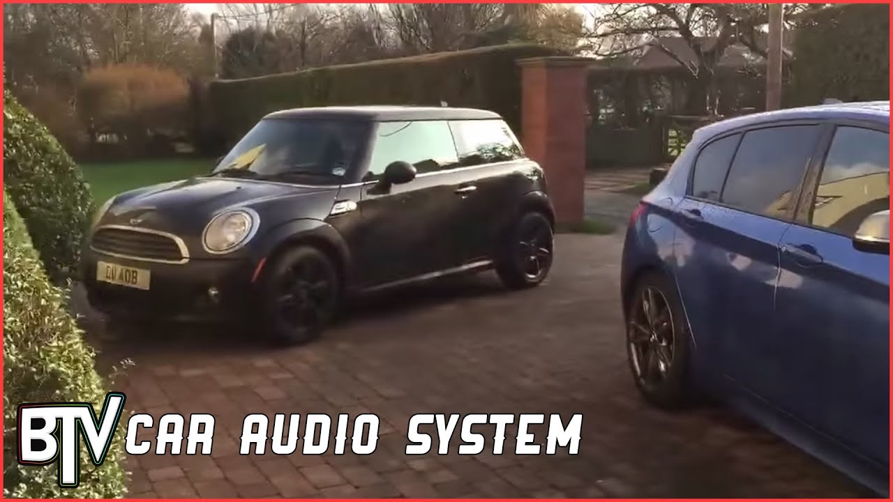 Mini One's Custom Audio System install! - YouTube