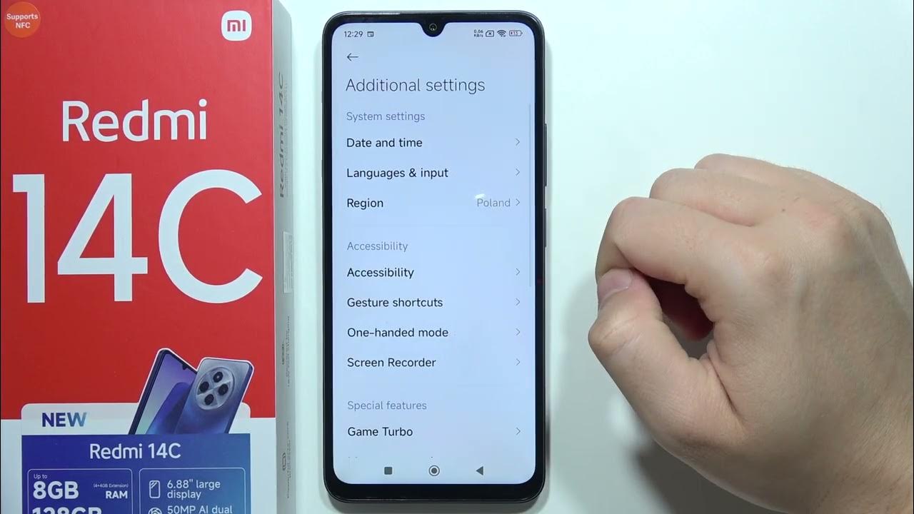 Redmi 14C: How to Change Language - YouTube