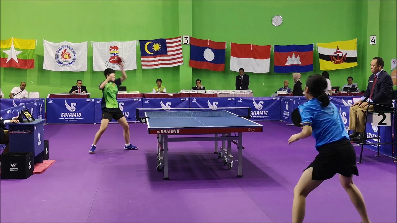 Girls' Single Finals, 11th Asean School Games 2019 # ...