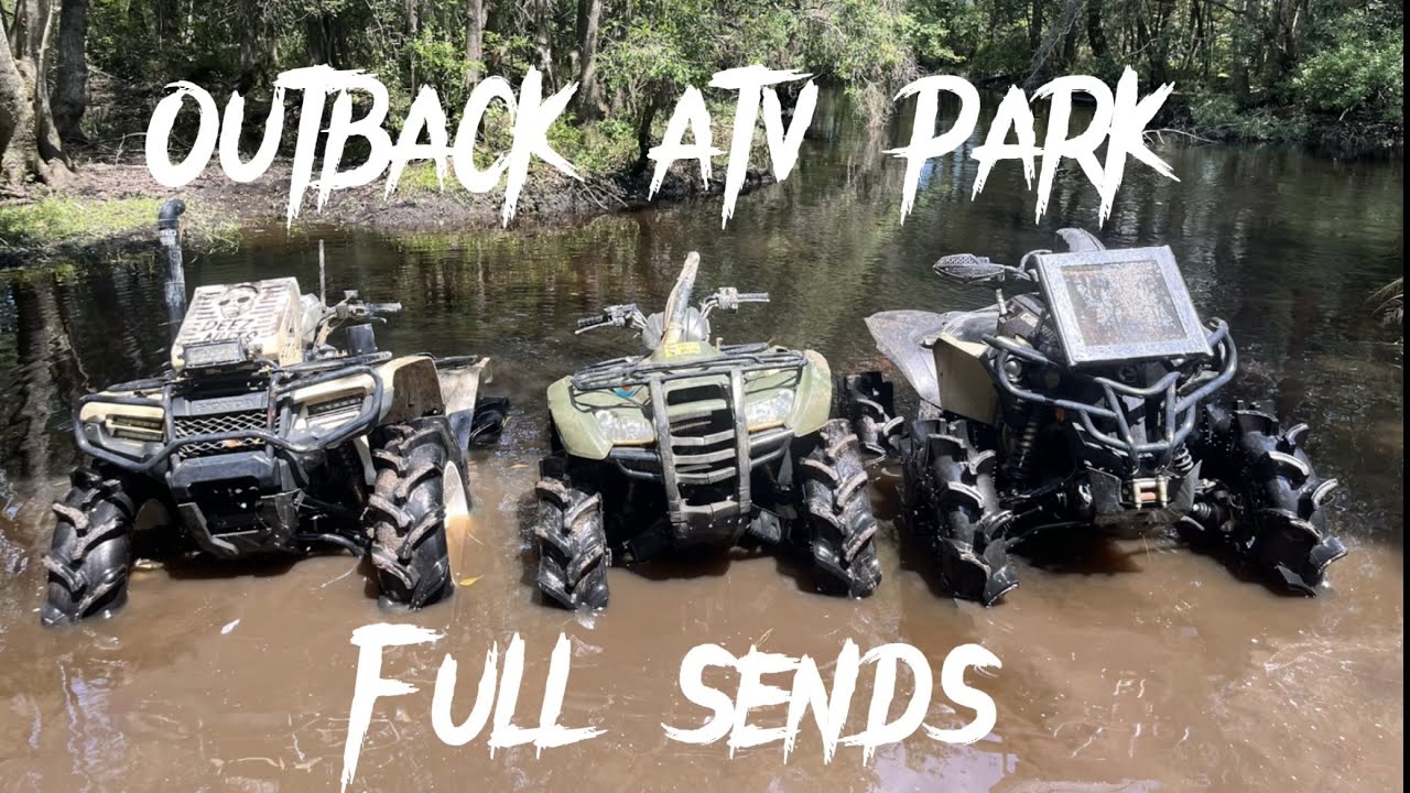 HUGE SENDS at OUTBACK atv park - YouTube