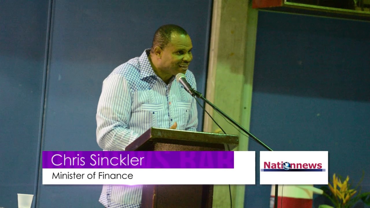 Chris Sinckler on paying for social services - YouTube