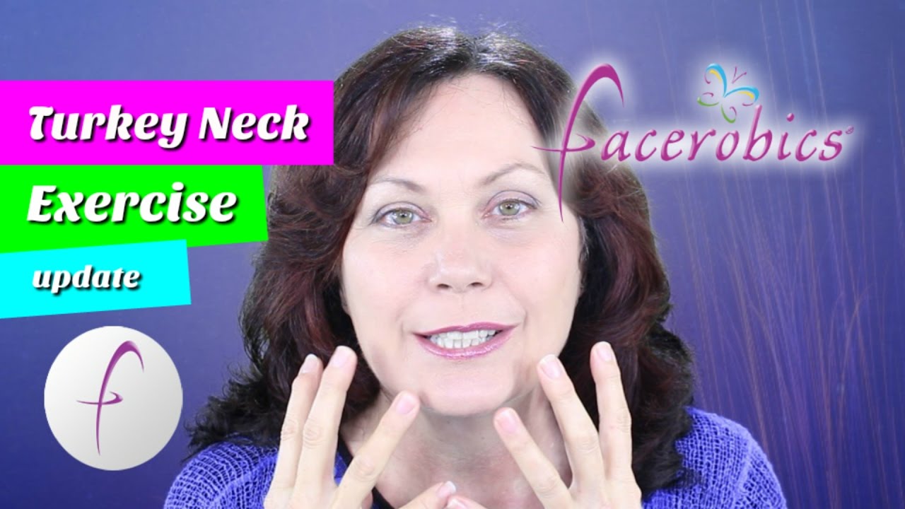 No Surgery Turkey Neck Exercise Neck Lift Exercise FACEROBICS® https ...