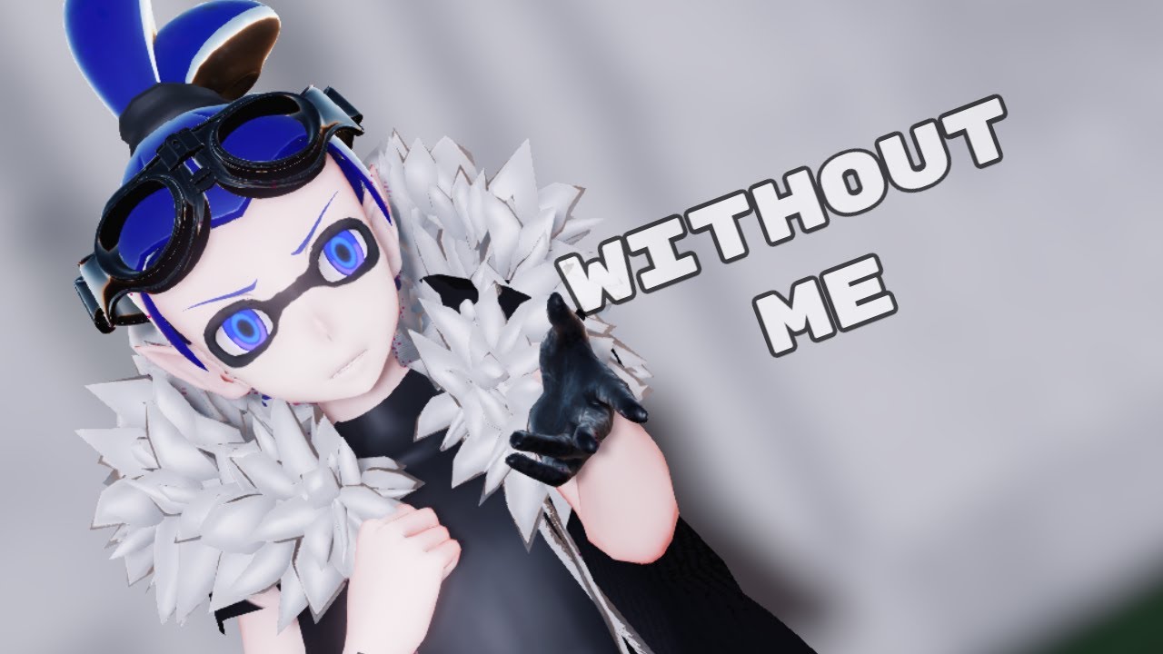 【MMD コロイカ | Splatoon Manga】Without Me 【TDA Evil Goggles Model Test ...