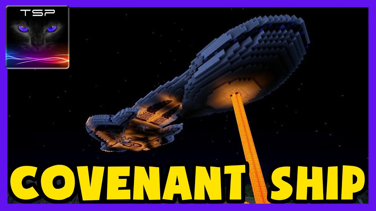 HALO Covenant CAS Capital Ship in Empyrion: Galactic Survival - YouTube